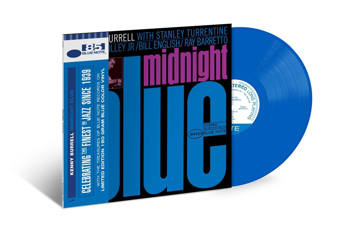 BURRELL, KENNY / Midnight Blue (Indie Exclusive, Limited Edition, Colored Vinyl, Blue, 180 Gram ...