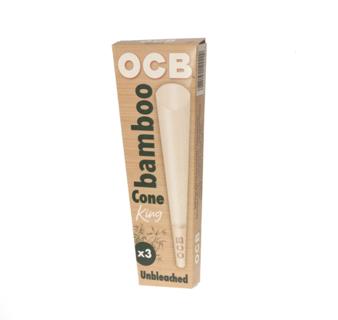 King Size Bamboo Pre-Rolled Cones - 3 Cones per Pack - BOB Headquarters