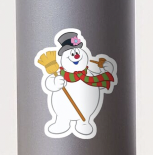 Frosty the Snowman Sticker - BOB Headquarters