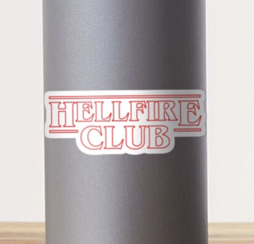 Hellfire Club Sticker - BOB Headquarters