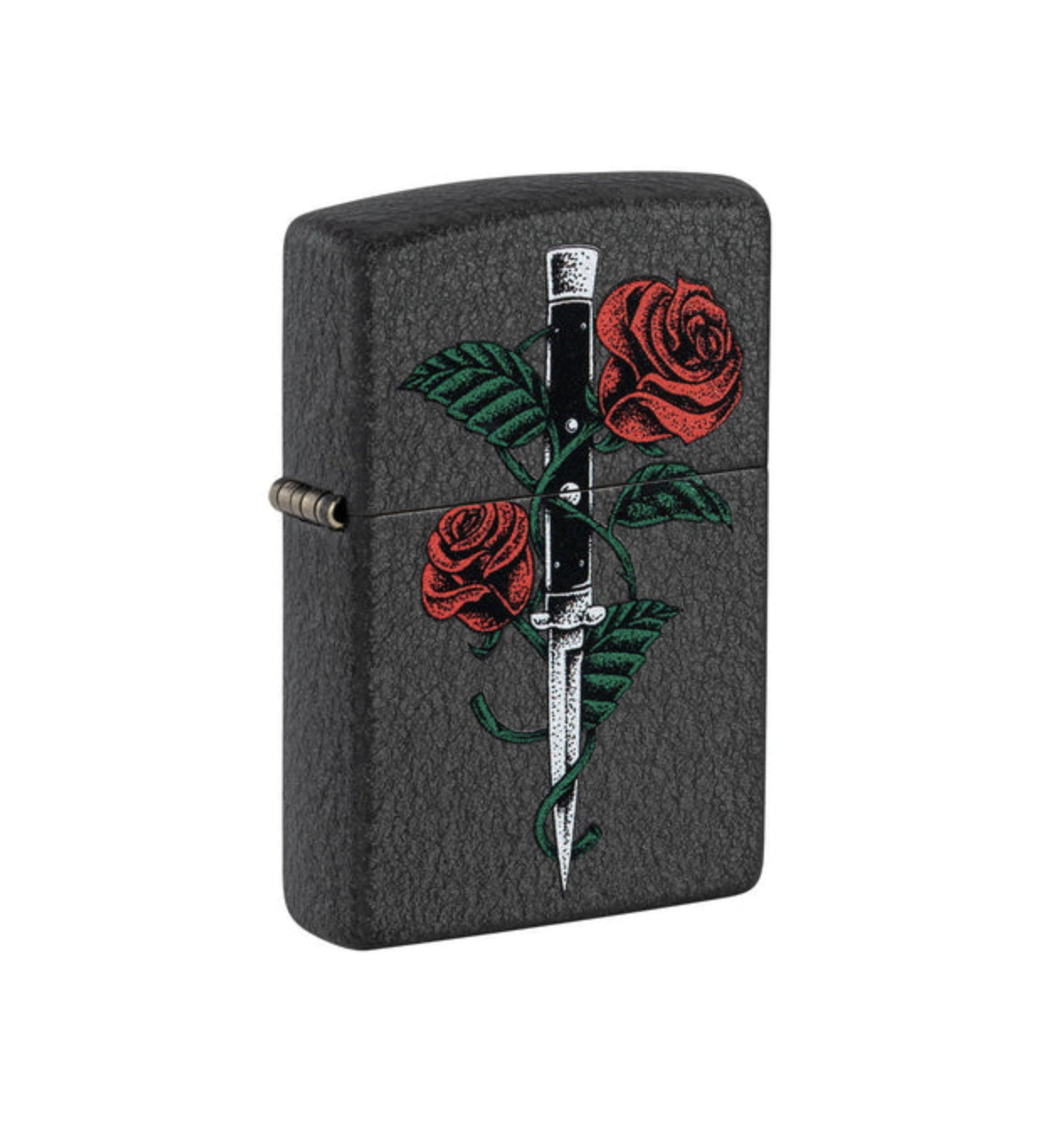 49778 - Rose Dagger Tattoo Design Zippo - BOB Headquarters