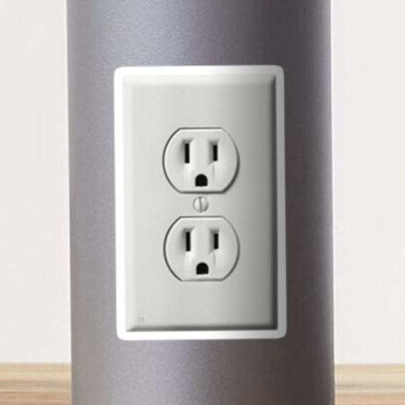 Power Outlet Sticker - BOB Headquarters