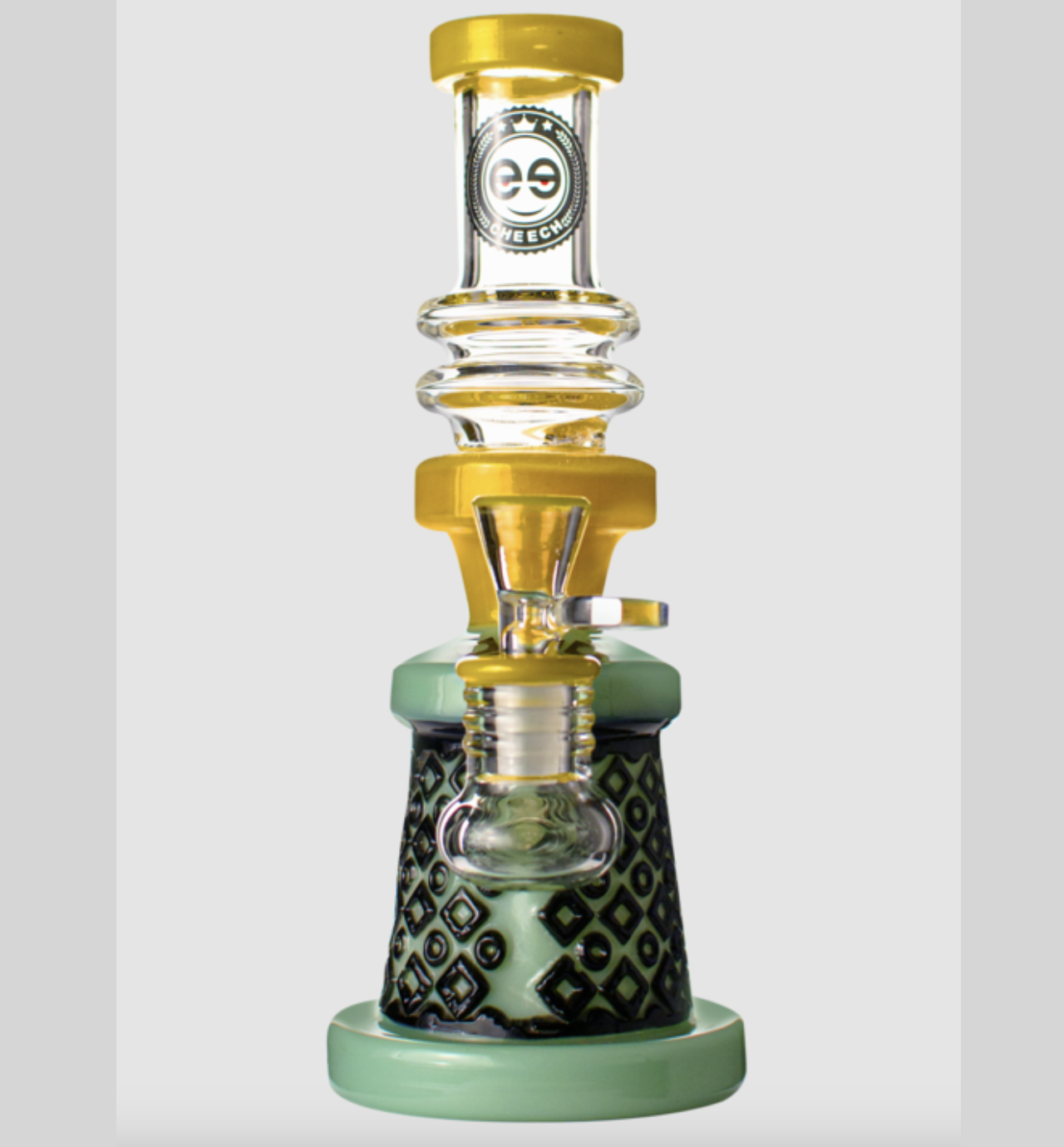 CHE-206 - 9" Etched Rig by Cheech - BOB Headquarters