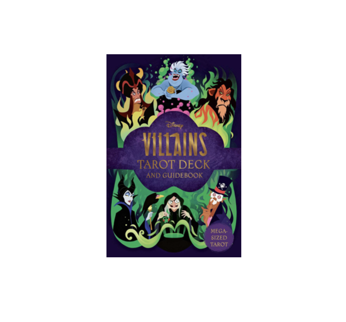Villains Tarot Mega-Sized Deck - Disney Villains Tarot Deck and ...