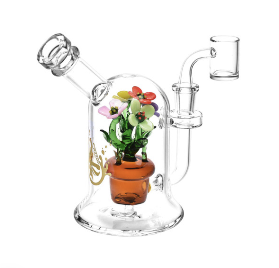 6.5" Pretty Flowers Rig by Pulsar - BOB Headquarters