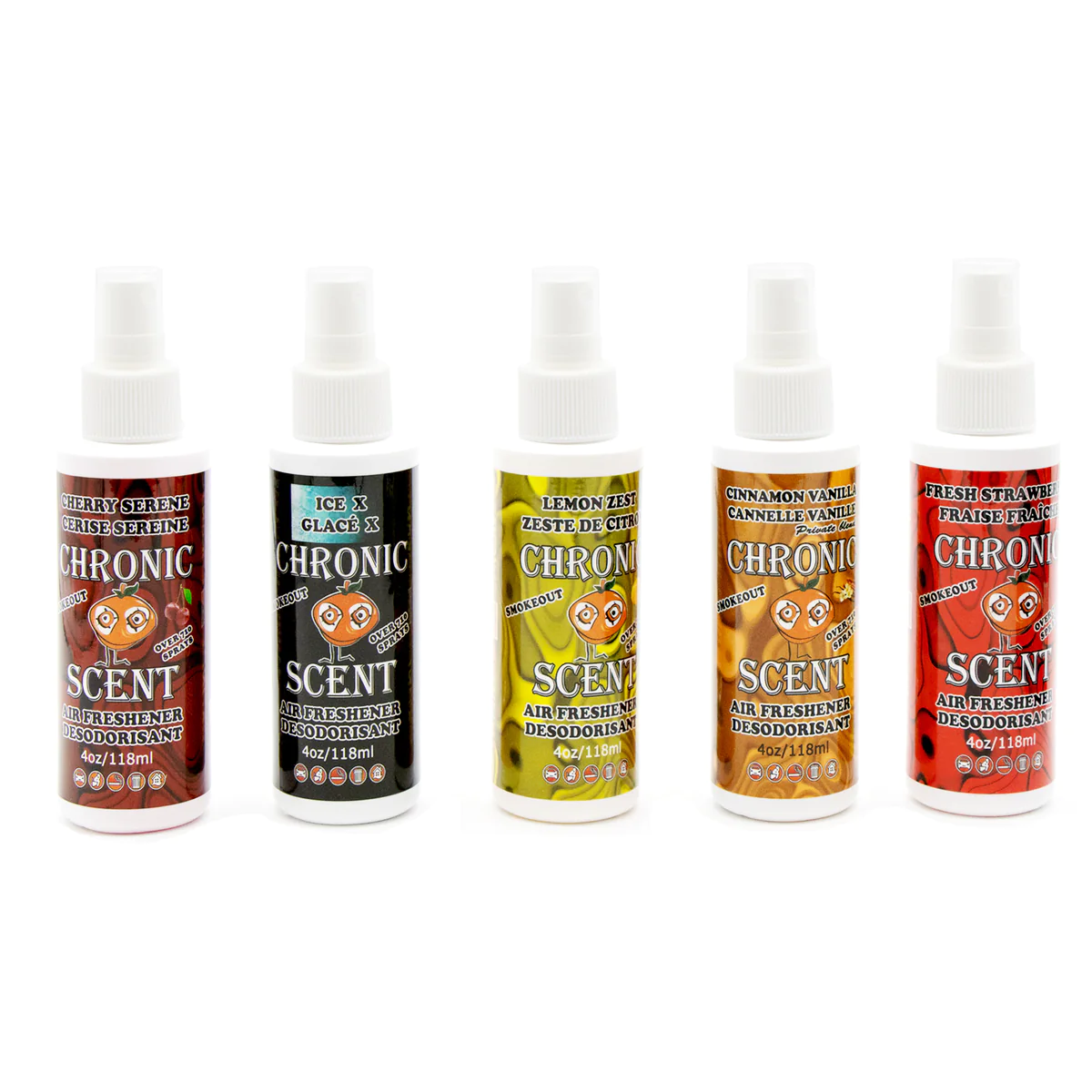 Orange Chronic Air Freshener 4oz - BOB Headquarters