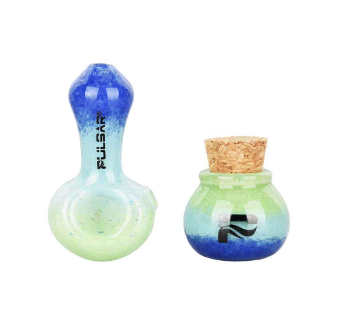 Puff & Stash Pipe & Jar - BOB Headquarters