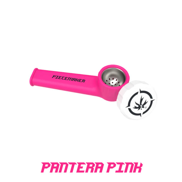 Karma Pantera Pink Silicone Pipe - 3.5" - BOB Headquarters