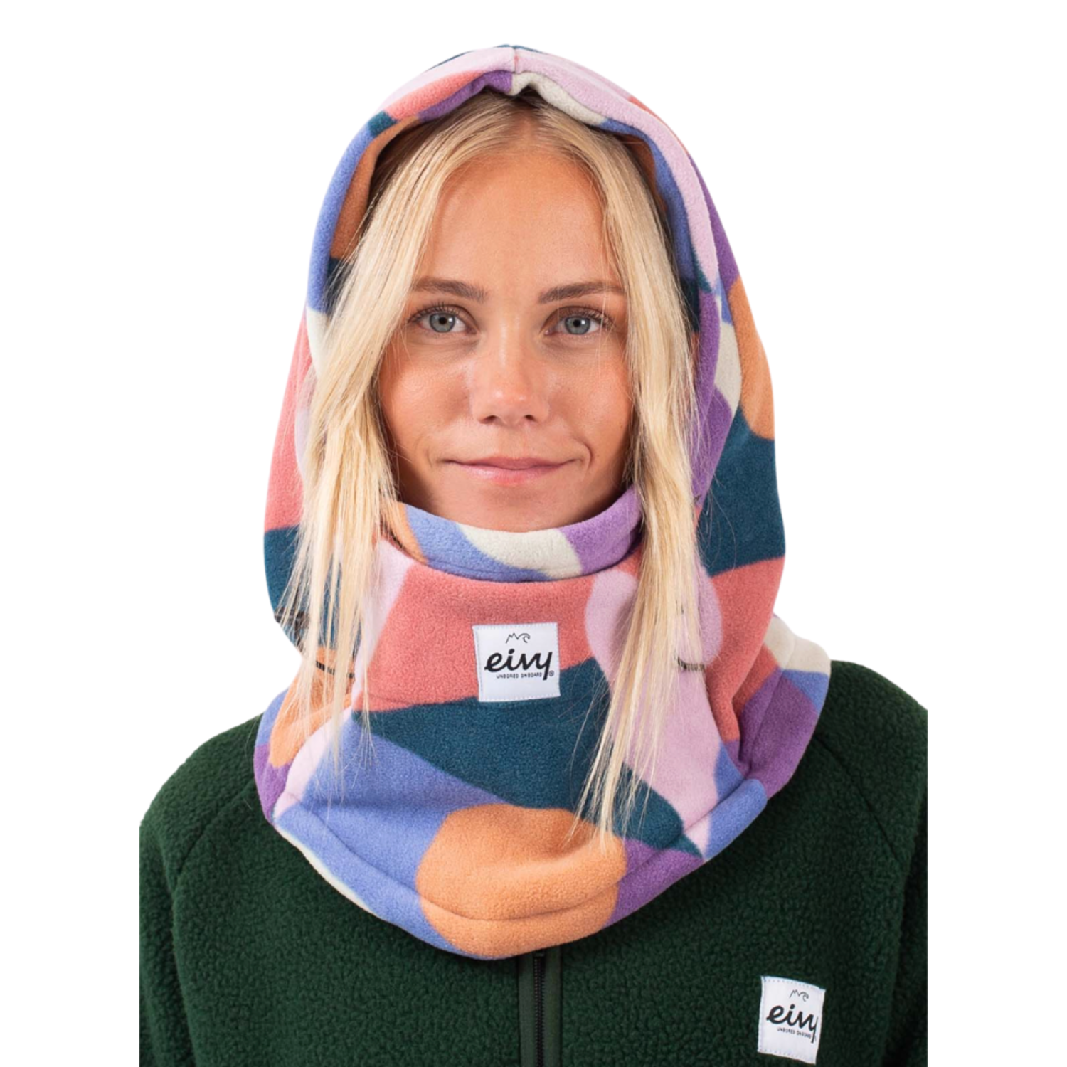 Eivy Mandy Fleece Balaclava Abstract Shapes - Industry Skate & Snow