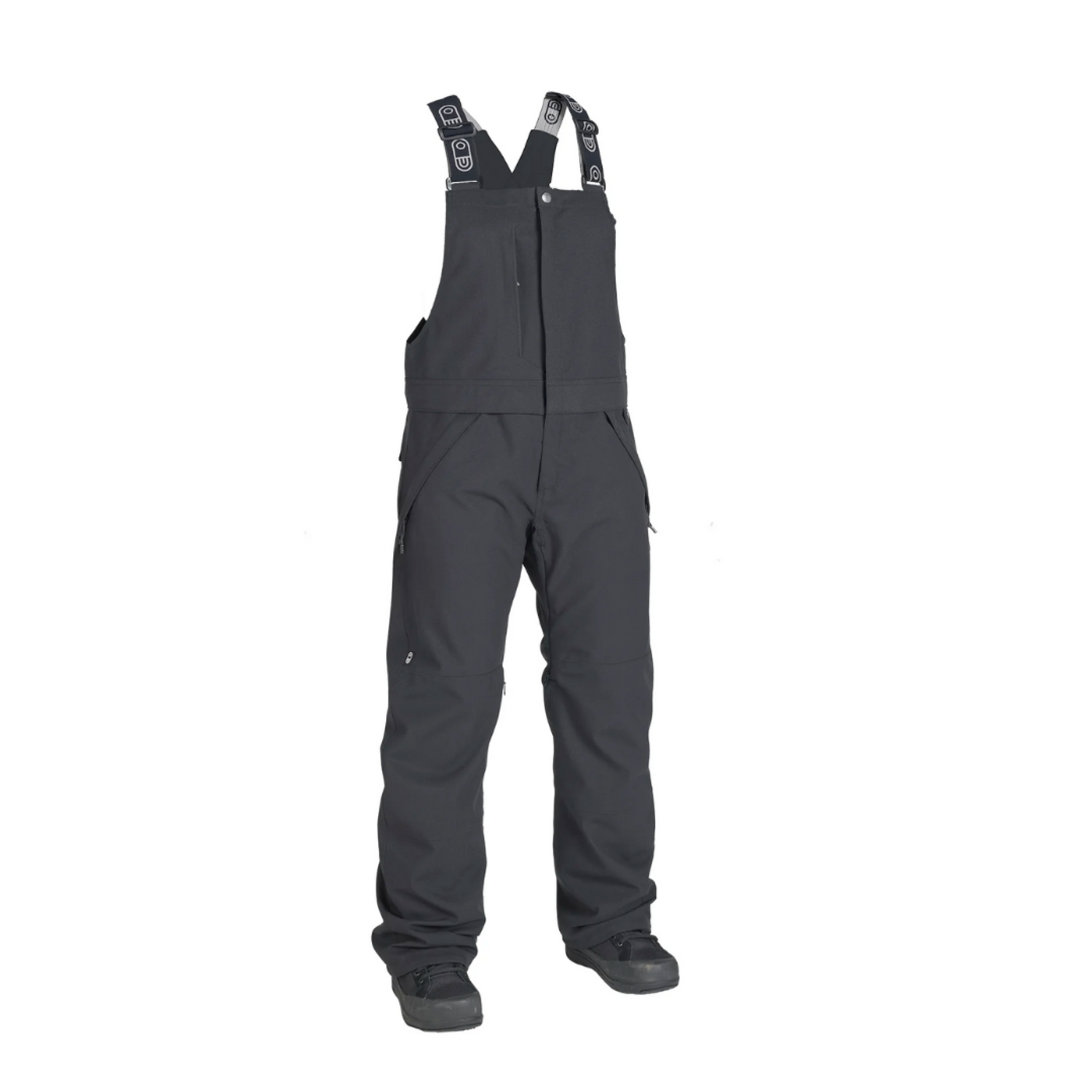 AIRBLASTER Hot Bib-Insulated Black - Industry Skate & Snow