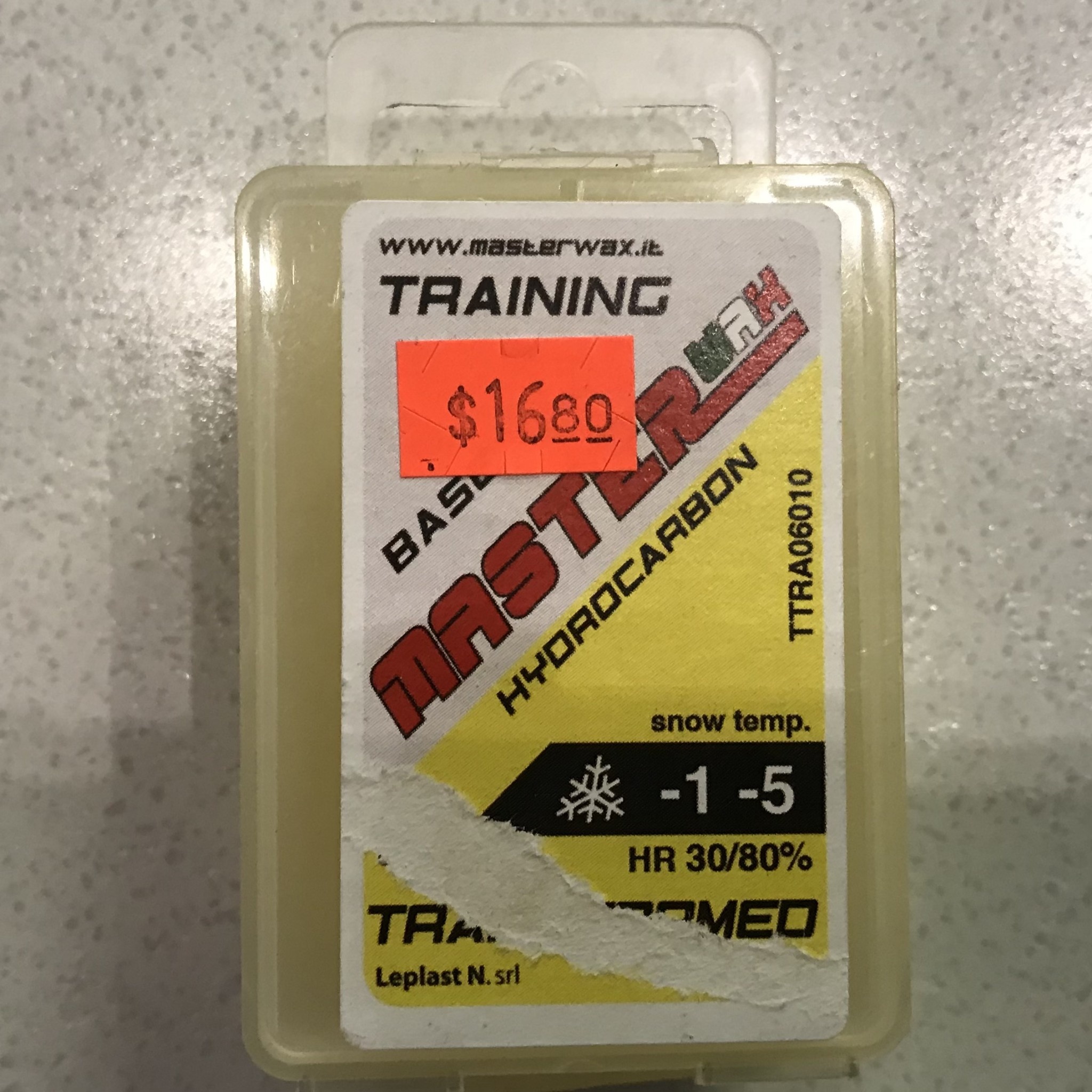 Masters Wax Master, HC Parafin Transformed -1/-5 50g Training - Trail ...