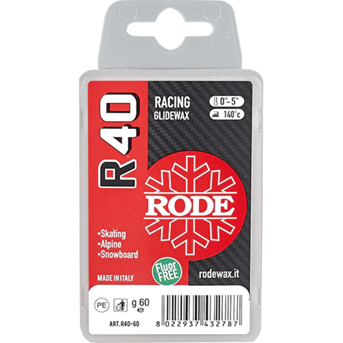 Rode, Racing Glide Wax, 60g, - Trail Sports Inc.