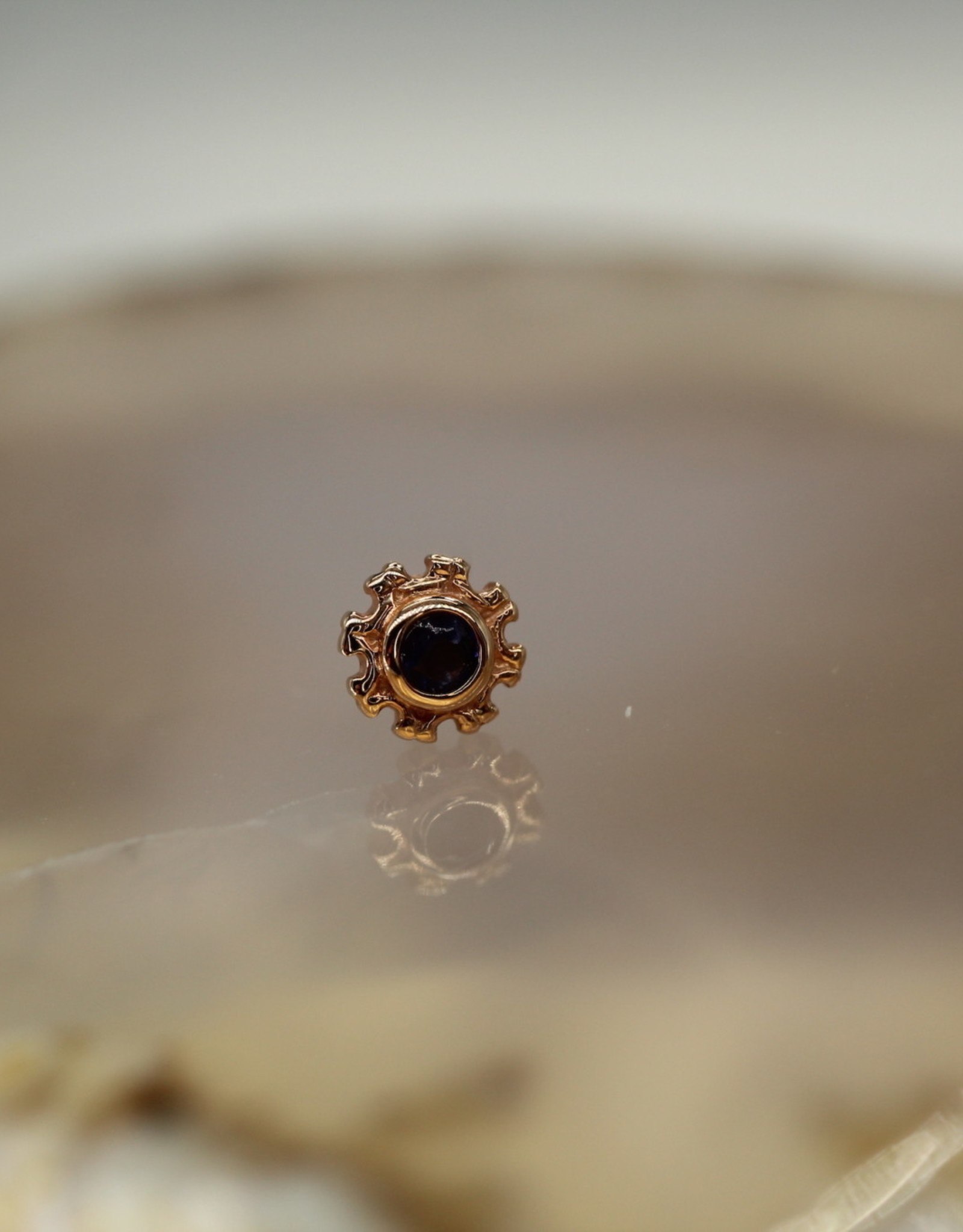 BVLA RG 3.5mm threadless Firenze with 1.5mm bezel Black CZ - Enigma ...