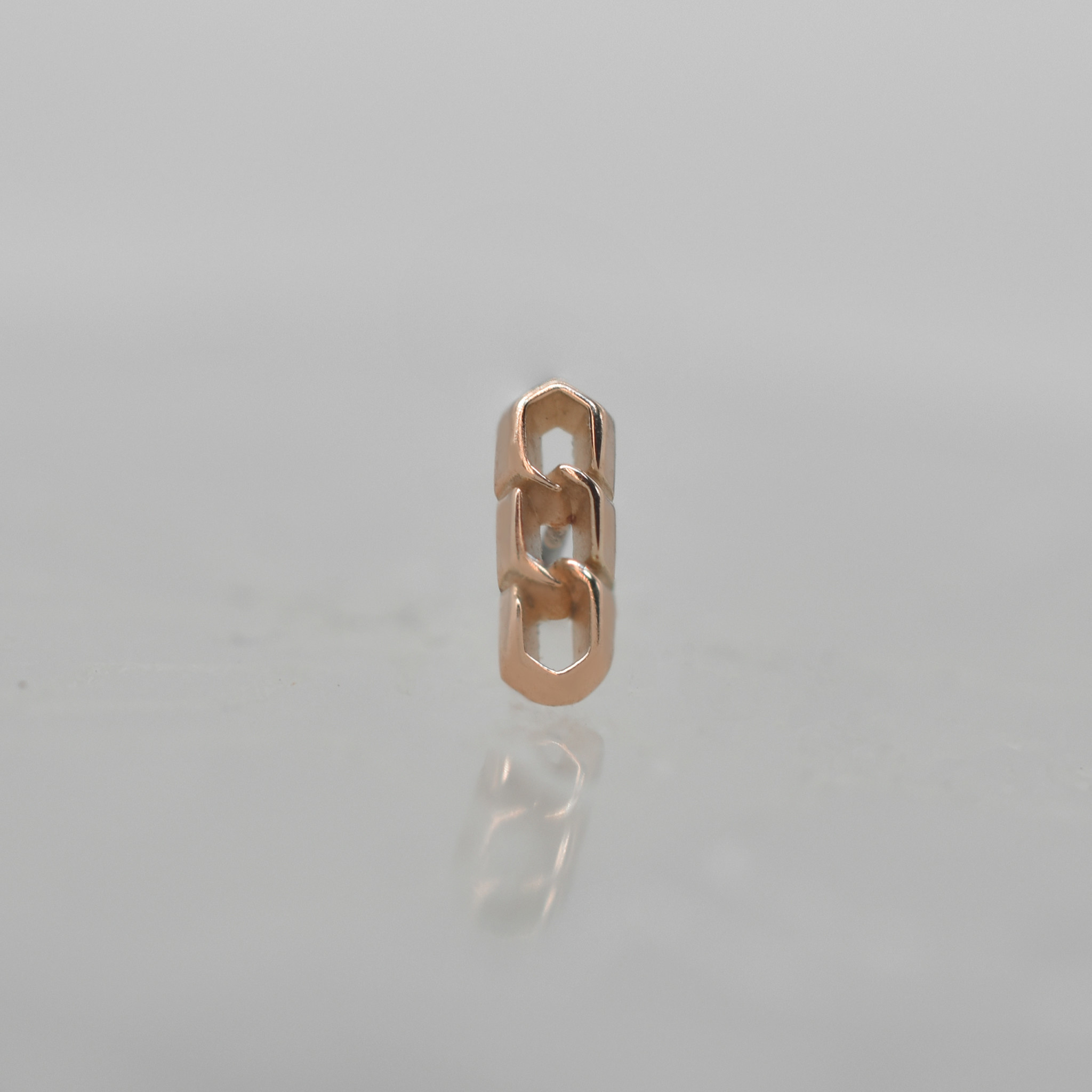 Maya threadless Tiny Tuff chain RG - Enigma Professional Piercing Adams