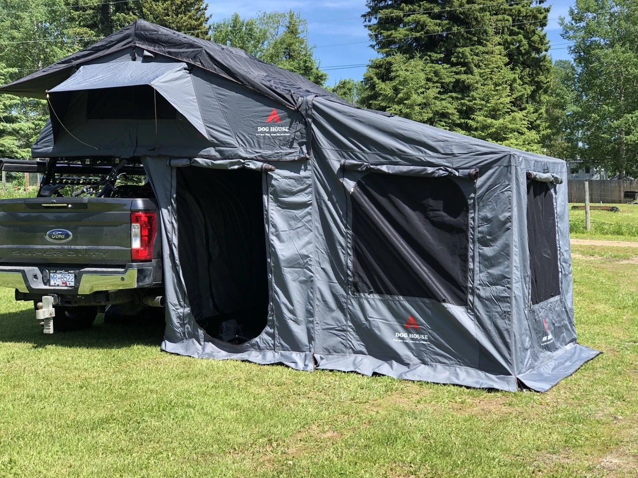 Dog House Badlands Double Annex Black Digi Camo - Alpine Hut