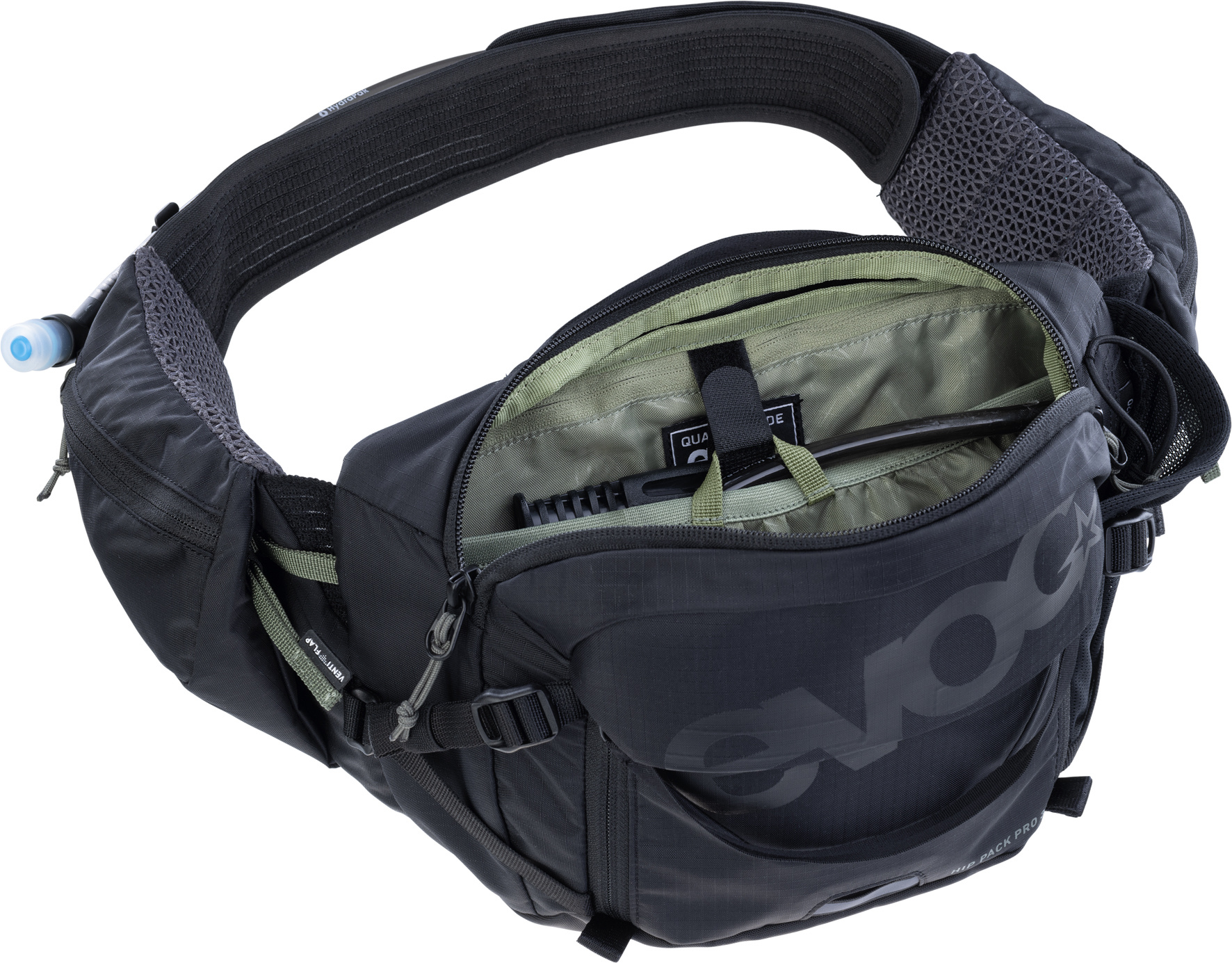 Hip Pack Pro 3 + Hydration Bladder 1.5 Black - Roll Cycles Tasmania