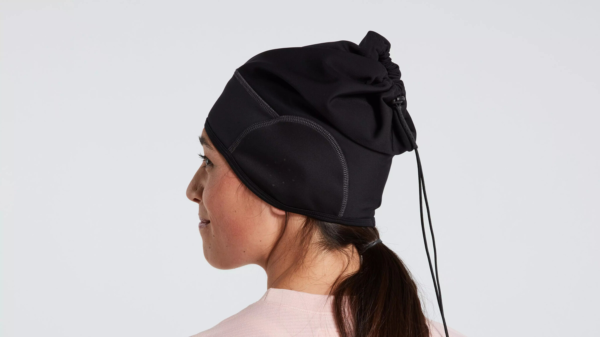 Thermal Hat/Neck Warmer Black - Roll Cycles Tasmania