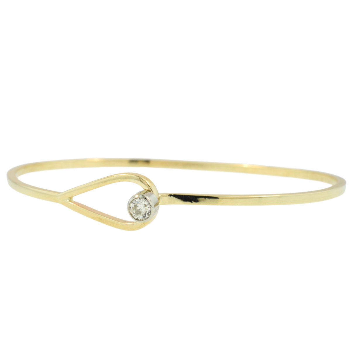 Handmade Gold Hook & Loop Bracelet - Expressions Jewelers