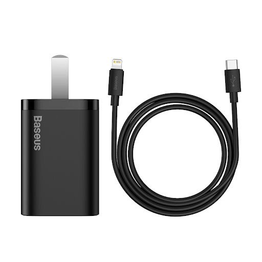 Baseus Super Si Pro Quick Charger 1C 20W CN Sets Black（With Superior ...