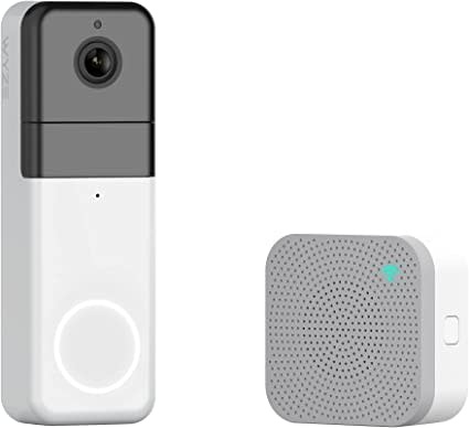 Wyze Wireless Video Doorbell Pro (Chime Included), 1440 HD Video, 1:1 ...