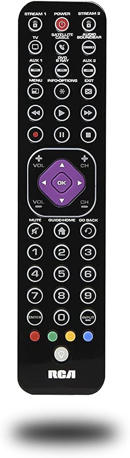 RCA Universal Remote Platinum PRO 8 Devices - Gear & Gadget Bermuda Ltd.