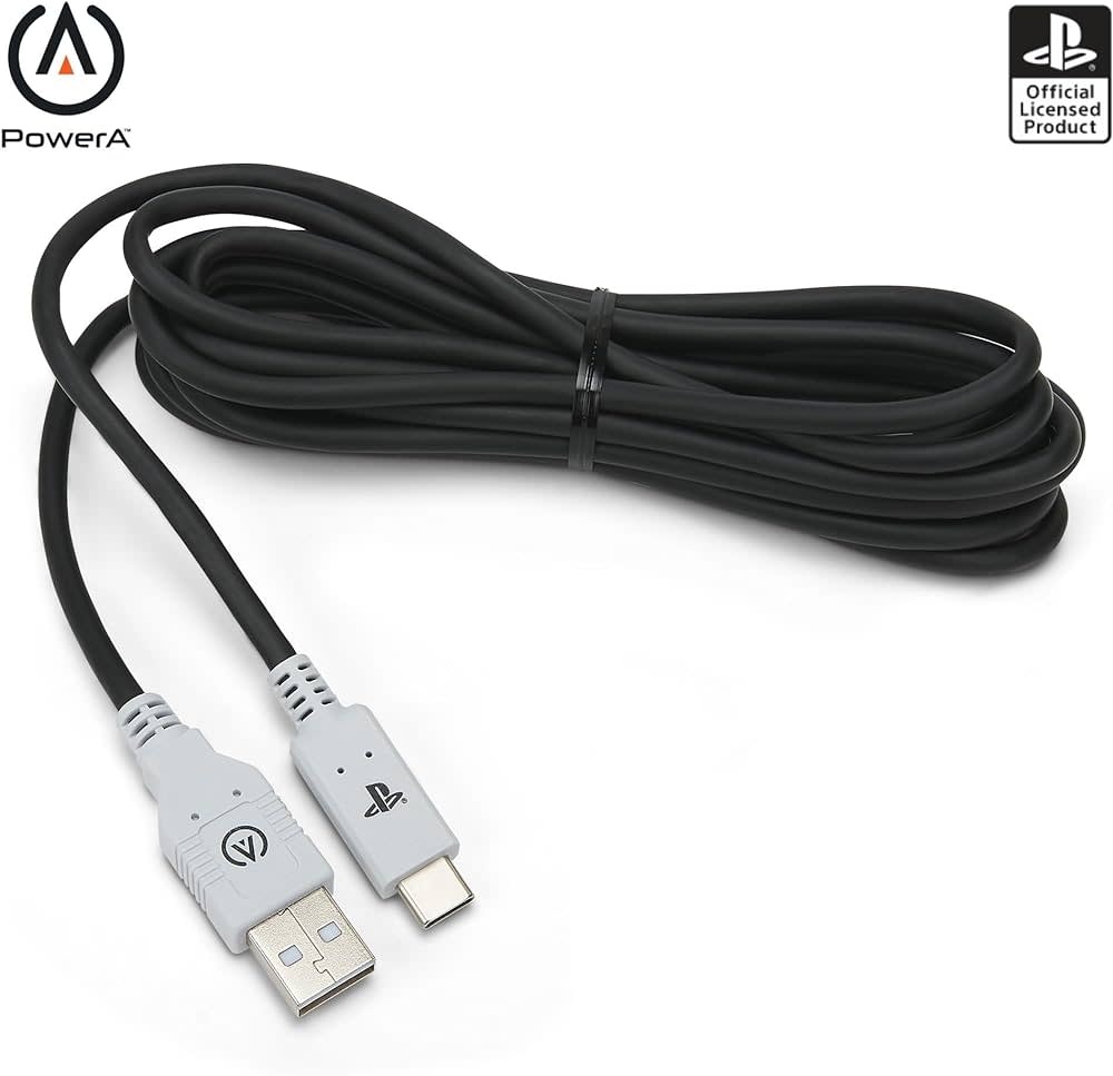 POWER A - LICENSED USB C CHARGING CABLE PS5 POWER A - LICENSED USB C ...