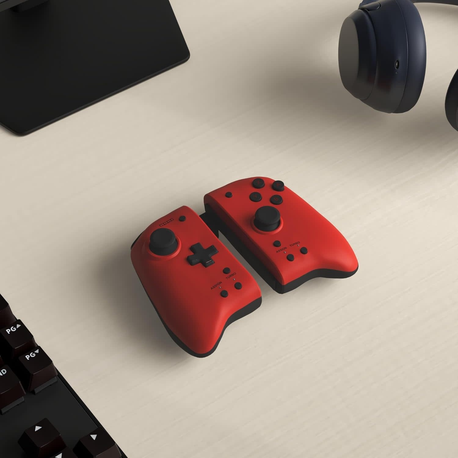 HORI SPLIT PAD PRO (RED) NSW (Nintendo) - Gear & Gadget Bermuda Ltd.