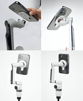 PULUZ For Insta360 FLow Gimbal Magnetic MagSafe Adapter Phone Holder ...