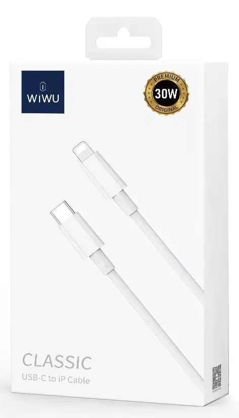 Classic Data Cable USB C - Lightening 30w - Gear & Gadget Bermuda Ltd.