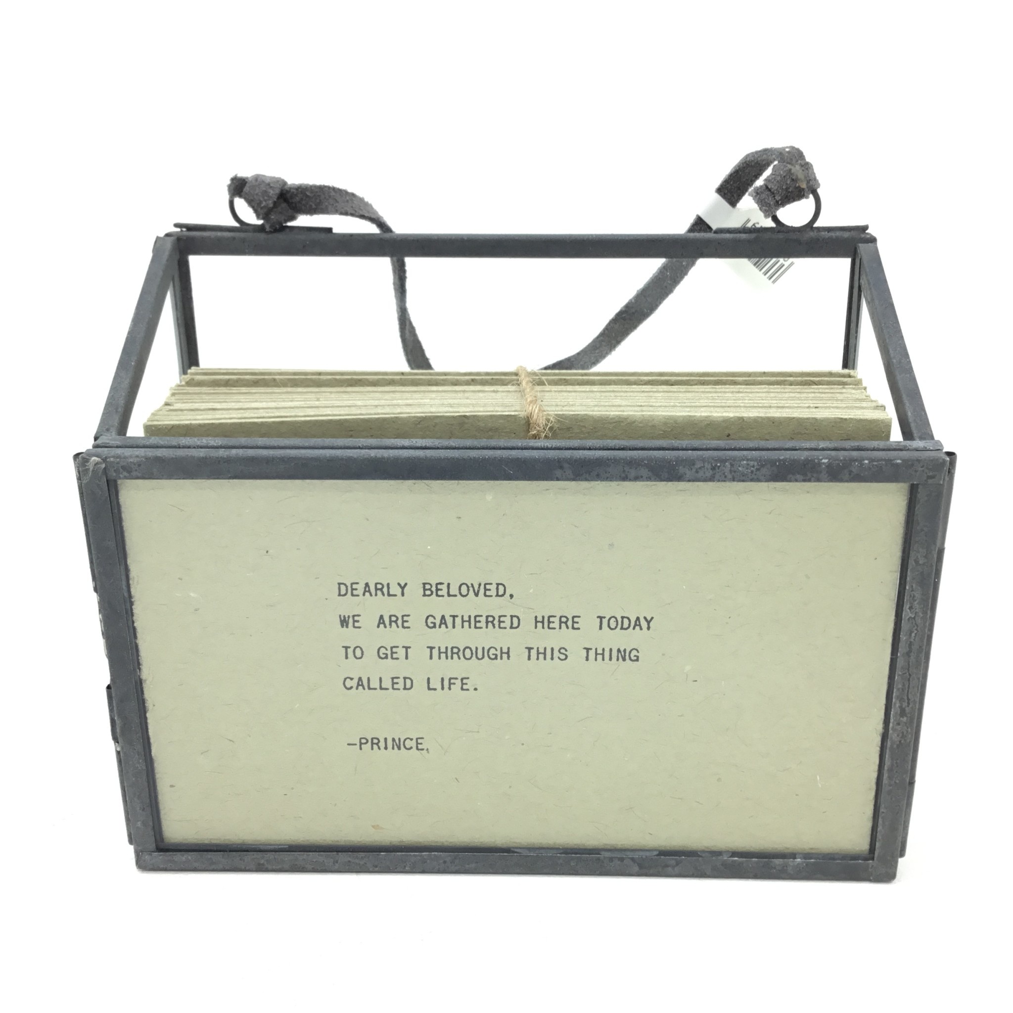 HORIZONTAL FRAME & HOLDER WITH CARDS - boréal
