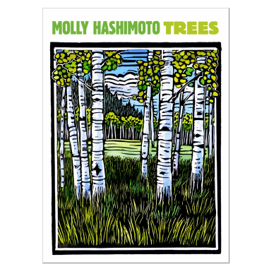 MOLLY HASHIMOTO TREES NOTE CARDS - boréal