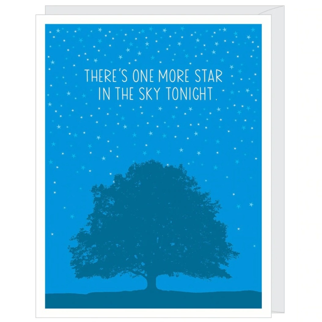ONE MORE STAR SYMPATHY CARD - boréal