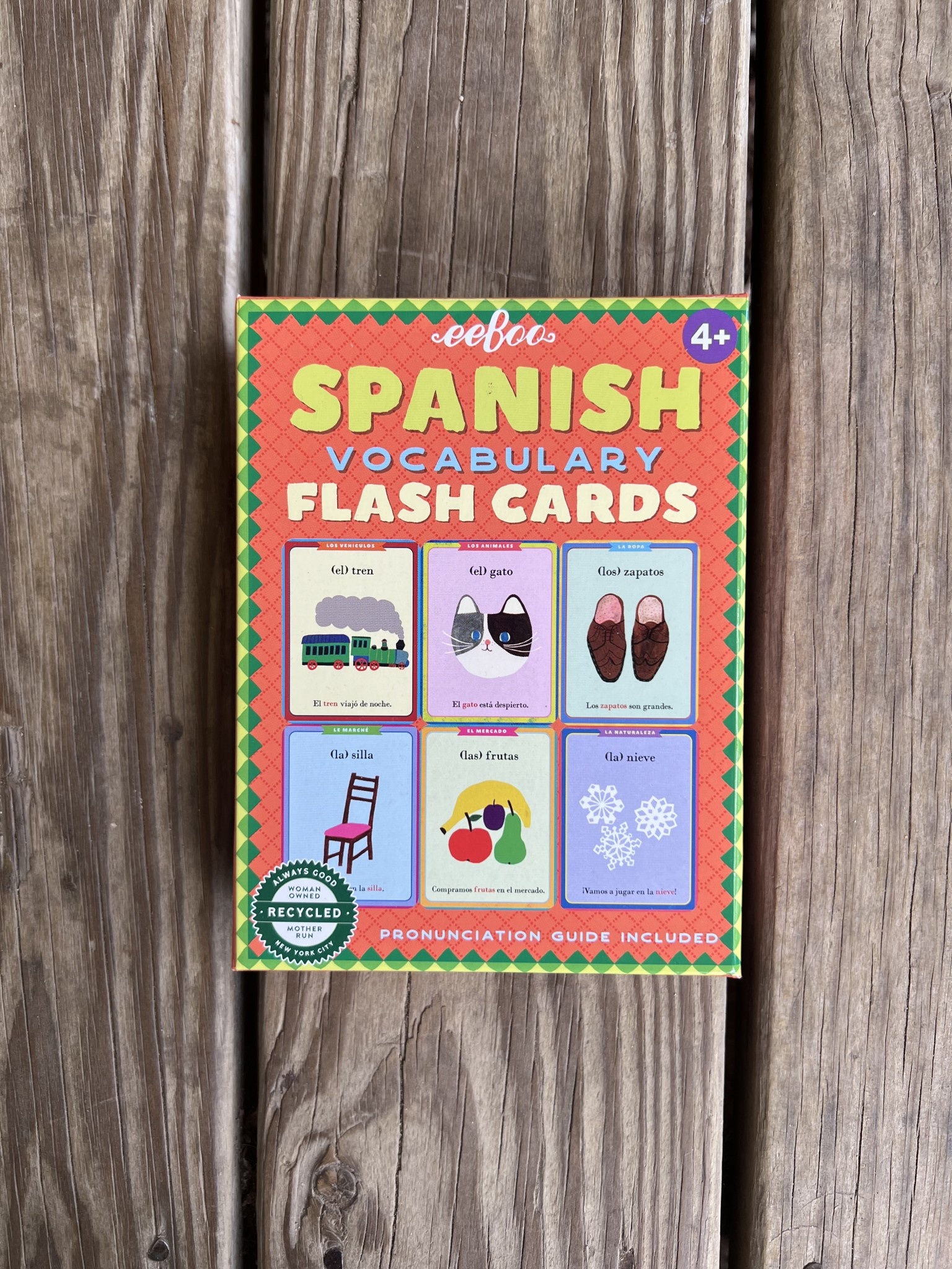 Spanish Flash Cards - Juniper Tree