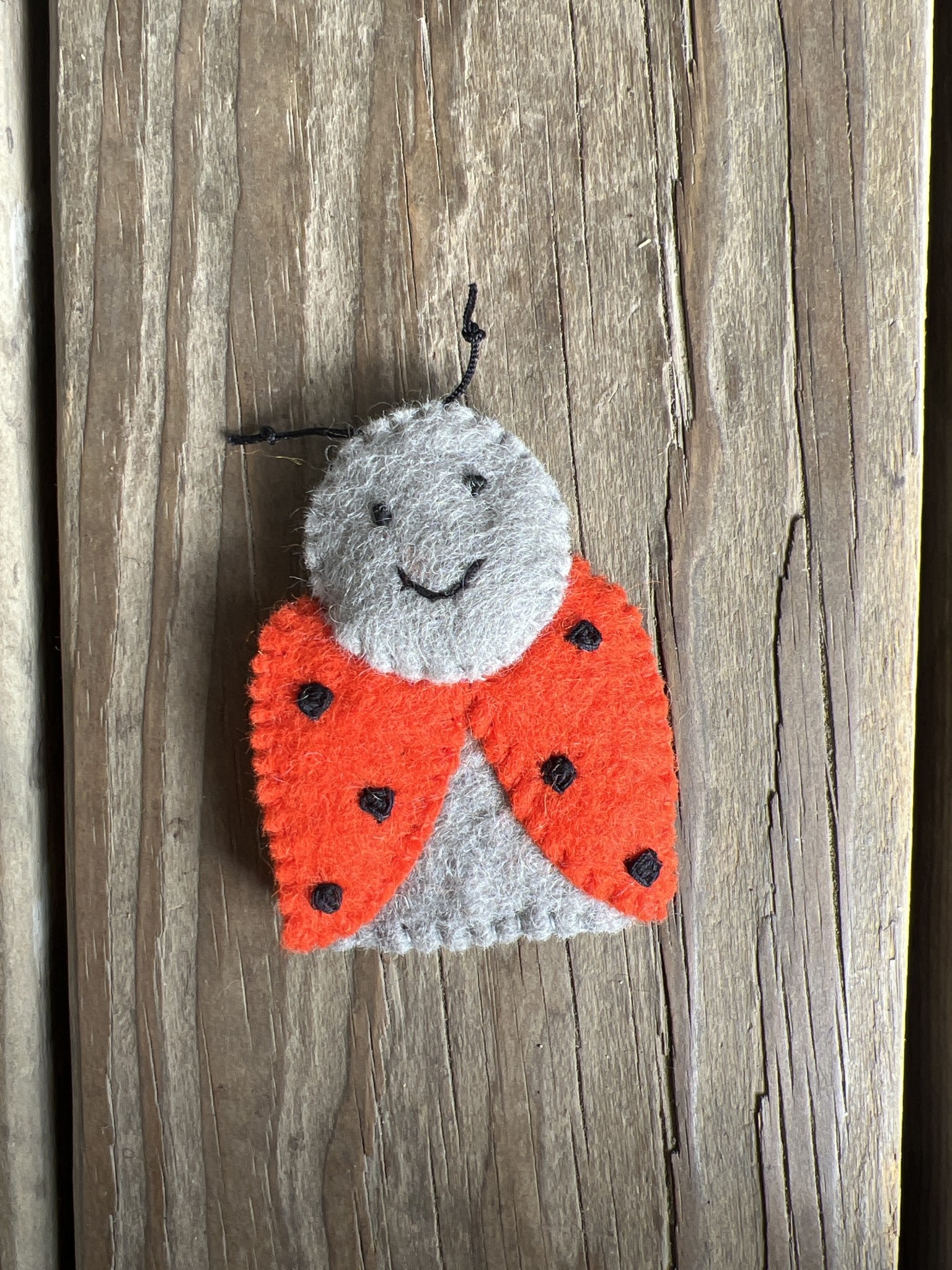 Ladybug Finger Puppet - Juniper Tree