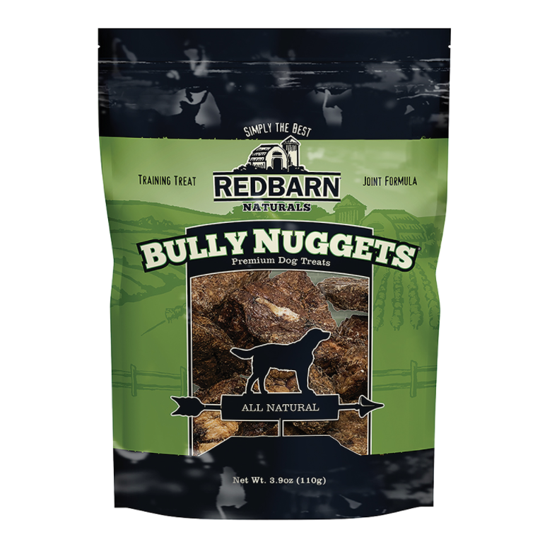 Redbarn Nat Bully Nuggets Dog Treat 3.9oz - Everett Pet Nutrition LLC