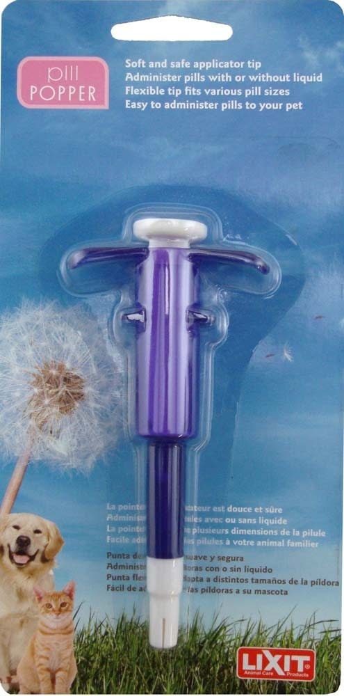 Lixit Pill Popper Syringe Dispenser - Everett Pet Nutrition LLC