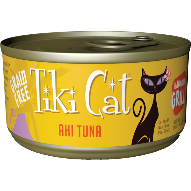 Tiki Cat Hawaiian Grill Ahi Tuna Cat Food 2.8oz - Everett Pet Nutrition LLC