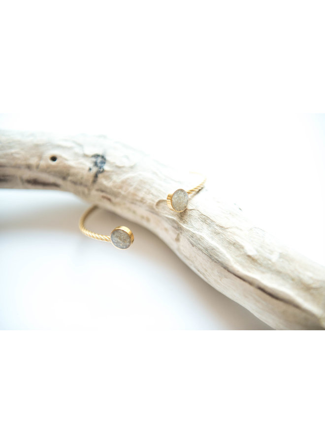 Sterling Silver Rope Stacker Ring Round -Islamorada Sand by Dune - Miss ...