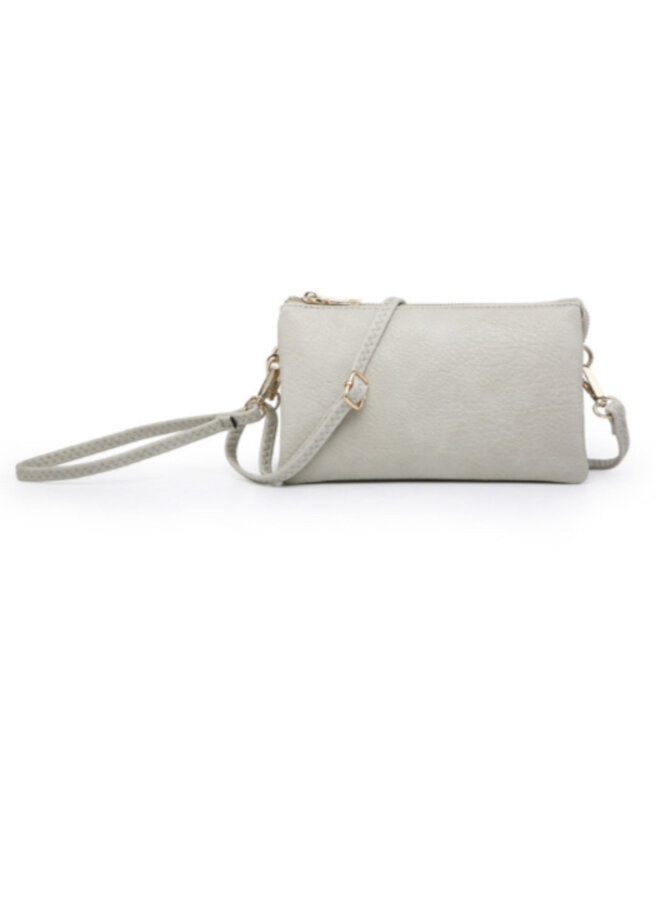 Riley Convertible Cross Body Purse, Wristlet or Clutch - Bone - Miss ...