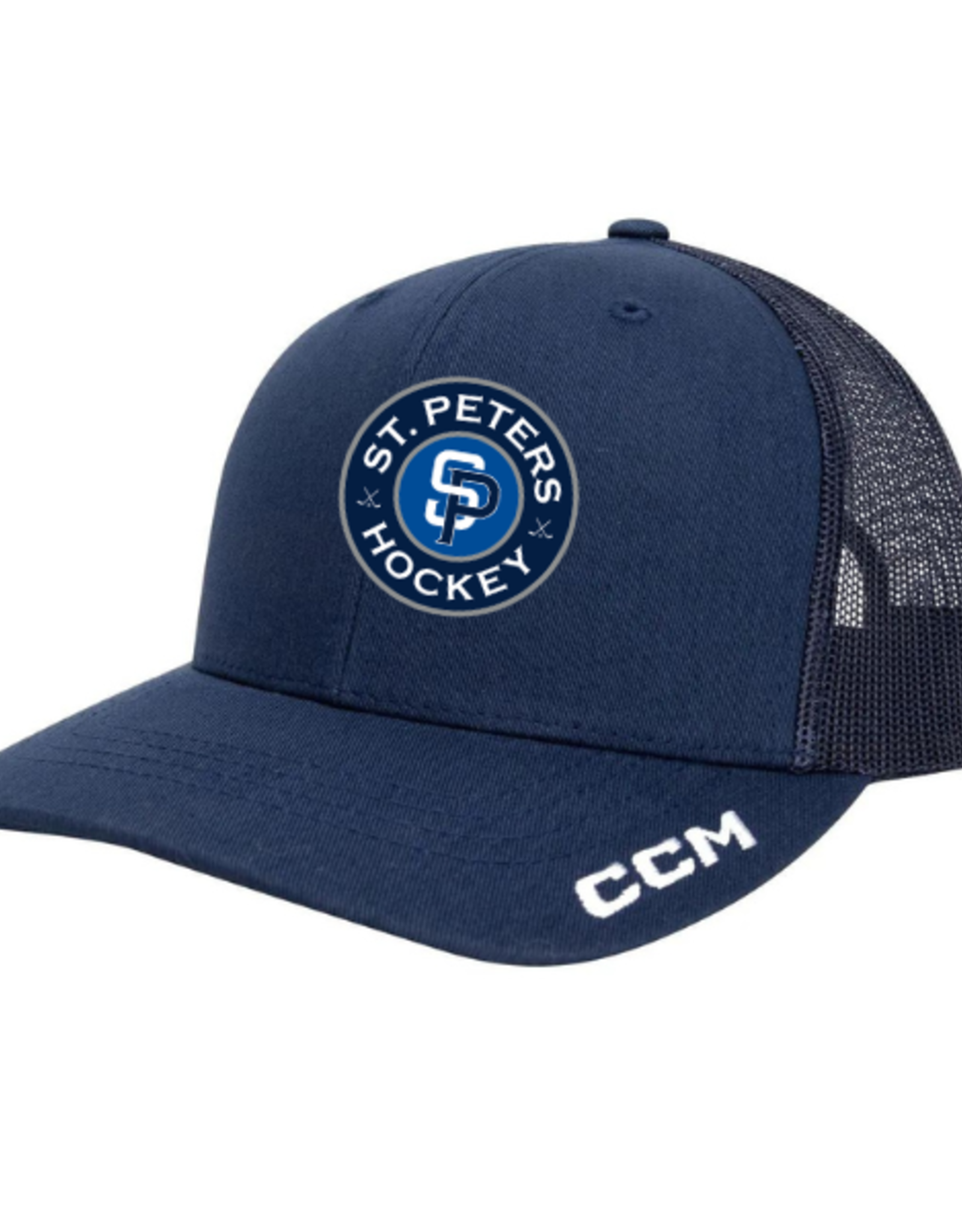 STP CCM Trucker Hat (NAVY) SENIOR - Total Game Plan (TGP) Sports