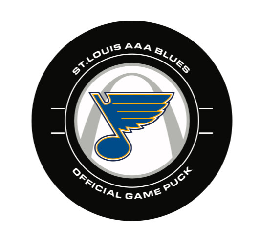 AAA Blues Ice Puck - Total Game Plan (TGP) Sports