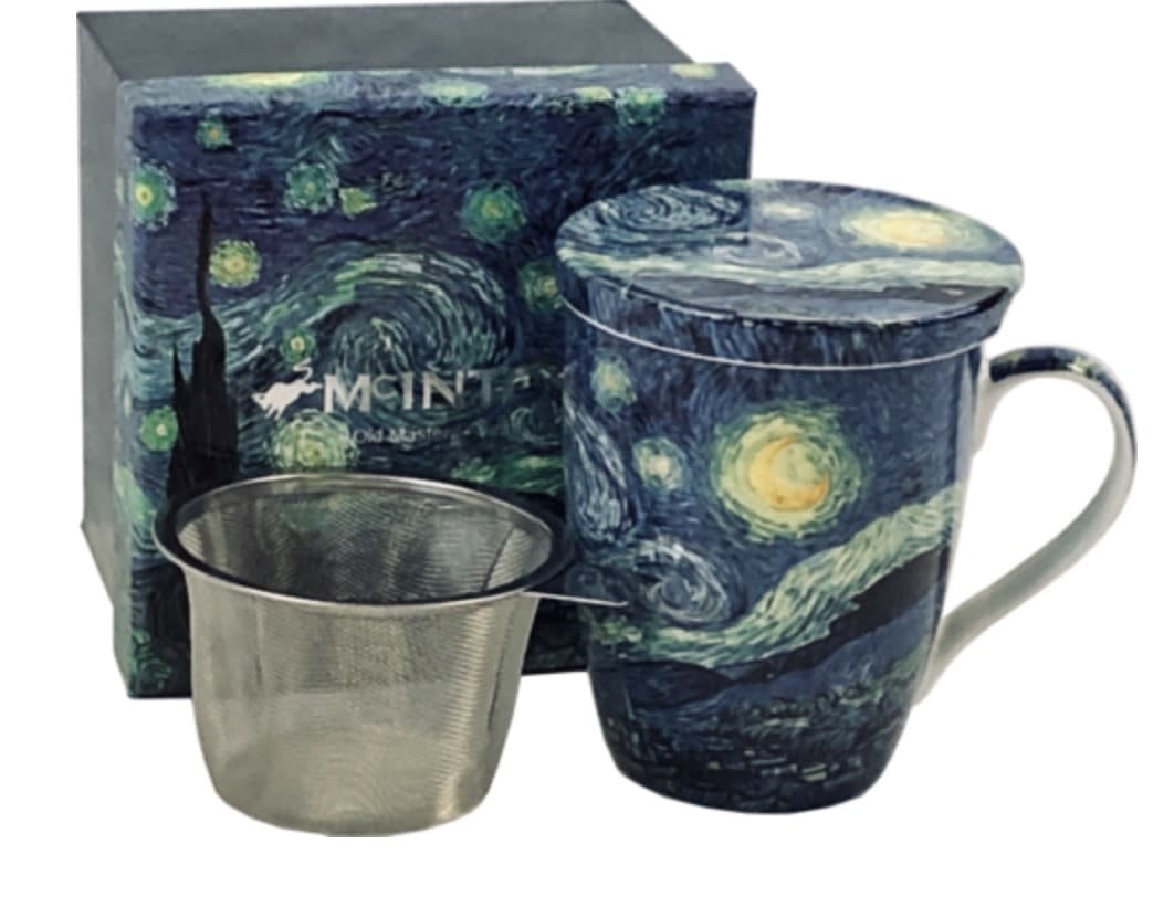 MCINTOSH Van Gogh Starry Night Mug with Lid - Kitchen Therapy