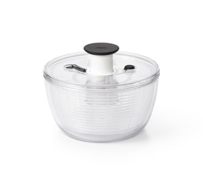 OXO Small Salad Spinner - Clear - Kitchen Therapy