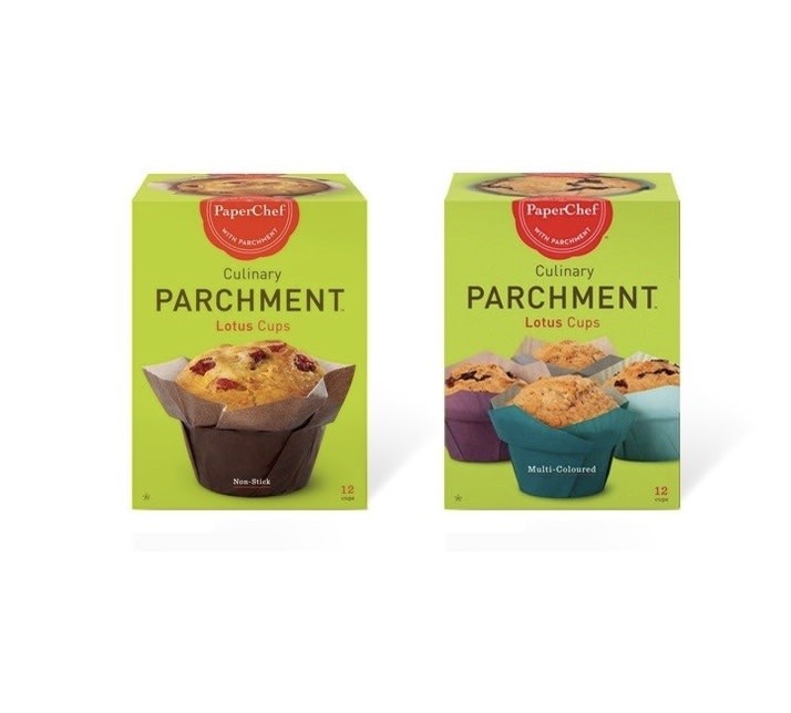 PAPERCHEF PAPERCHEF Parchment Lotus Cups 12 - Kitchen Therapy