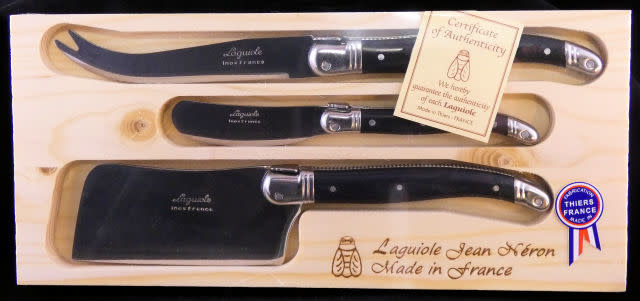 LAGUIOLE LAGUIOLE Cheese Set 3pc - Black - Kitchen Therapy