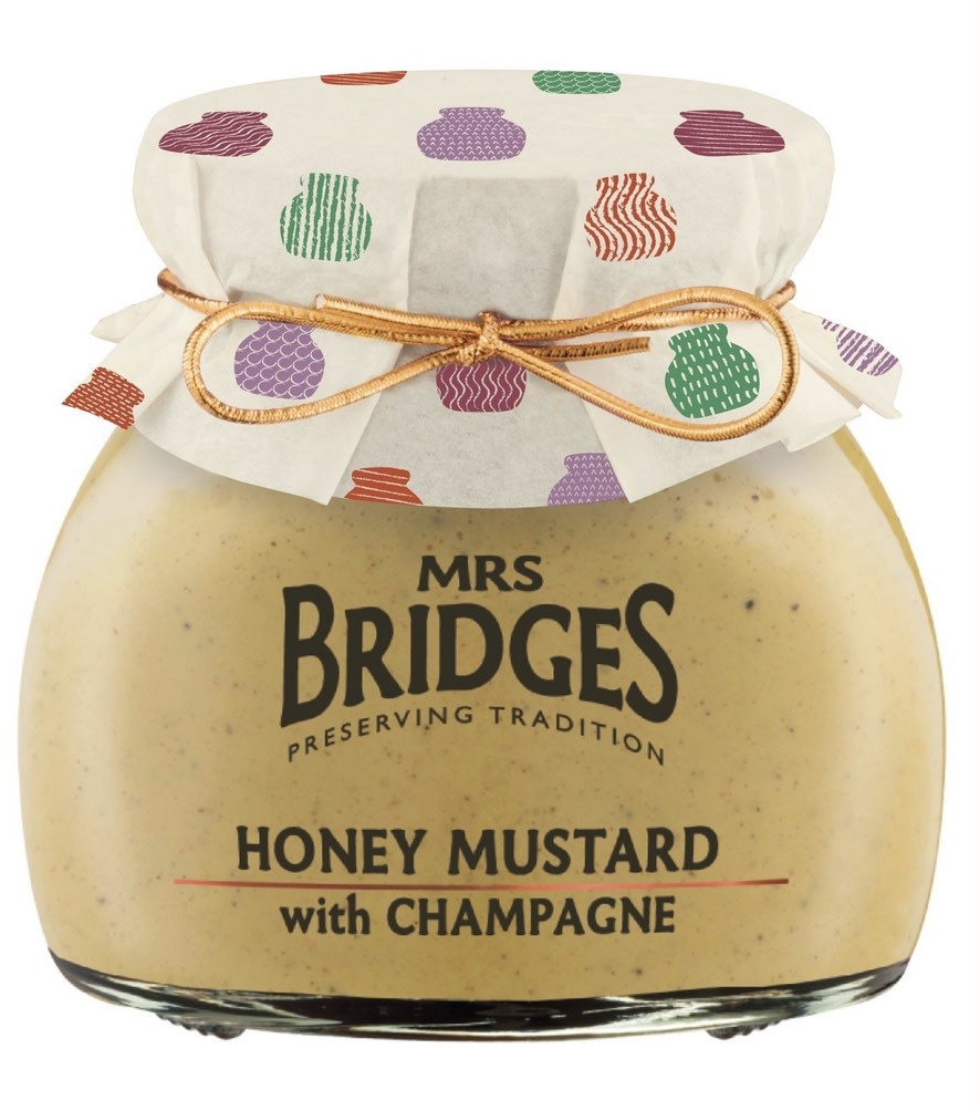 MRS BRIDGES Honey Mustard with Champagne - Kitchen Therapy