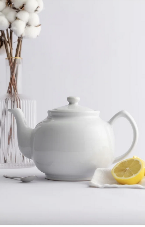 PRICE & KENSINGTON Teapot 10 cup White - Kitchen Therapy