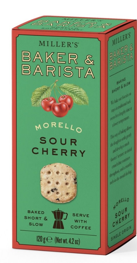 BAKER & BARISTA Morello Sour Cherry Biscuits - Kitchen Therapy
