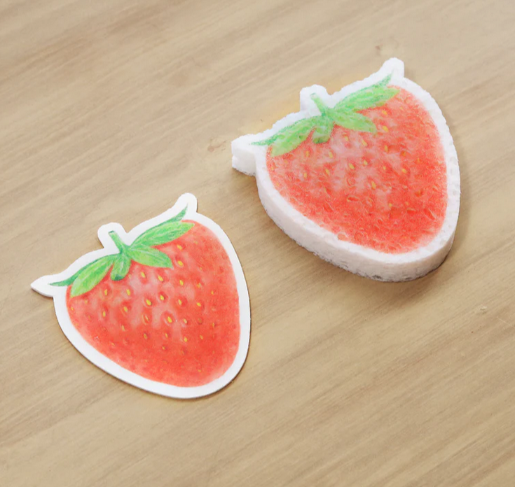 ECO BEIGE Strawberry Pop Up Sponge - Kitchen Therapy