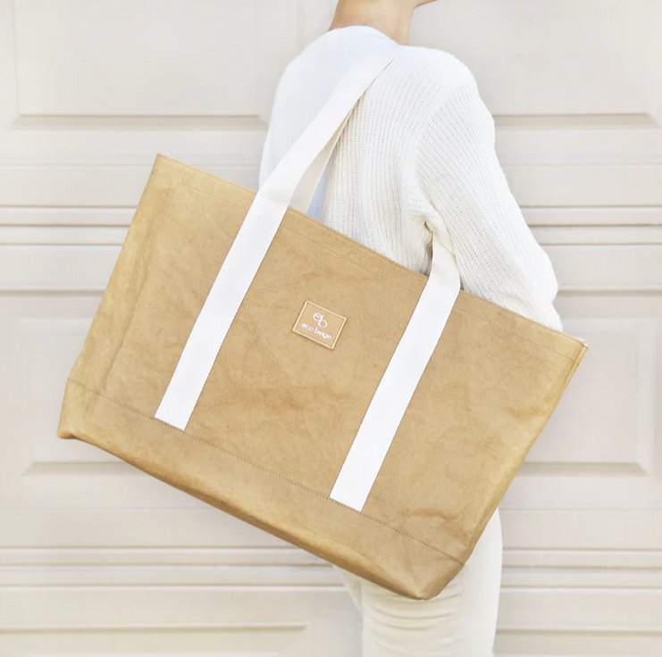 ECO BEIGE ECO BEIGE Paper Leather Everything Bag - Kitchen Therapy